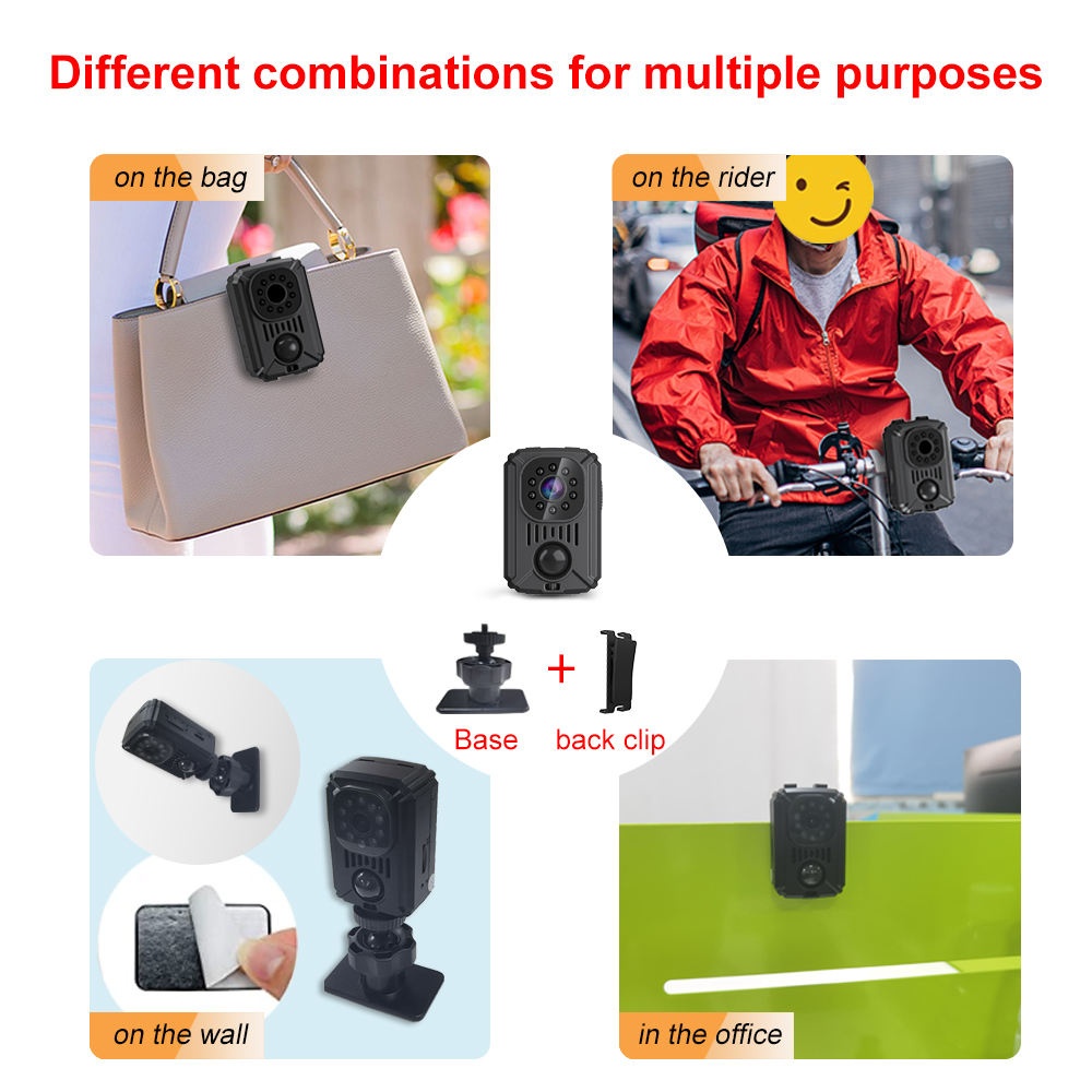 MD31 40 days standby time PIR low power mini camera